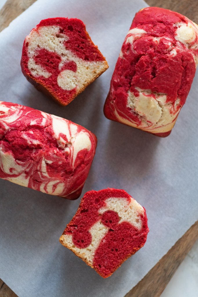 Eggless Red Velvet Marble Cake – Bakesalotlady™